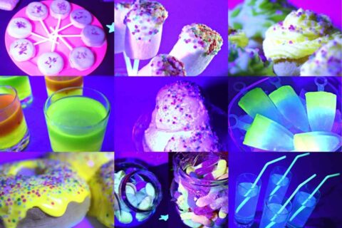 9 Sweet Food Ideas That Glow In The Dark | Easy Kids Parties