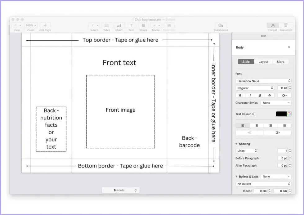 Custom Chip Bags Step By Step | EKP