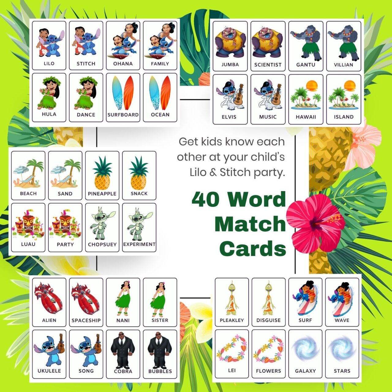 14 Unique Lilo and Stitch Party Games Your Kids Will Love! | Easy Kids ...