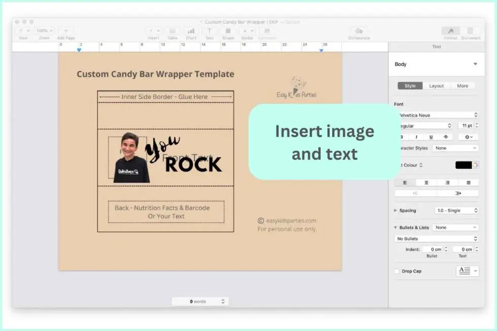 Make Custom Candy Bar Wrappers Fast | EKP