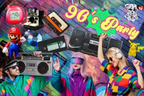 27 Bodacious Ideas For A Totally Rad 90s Theme Party | Easy Kids Parties