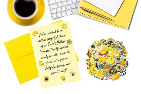 Yellow Themed Party: A Bright Extravaganza | Easy Kids Parties